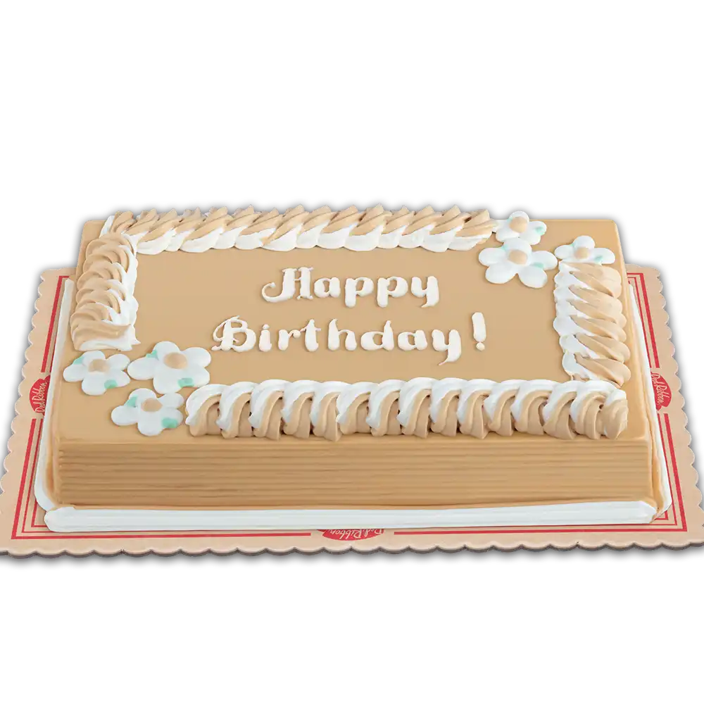 Creamy Caramel Dedication Cake