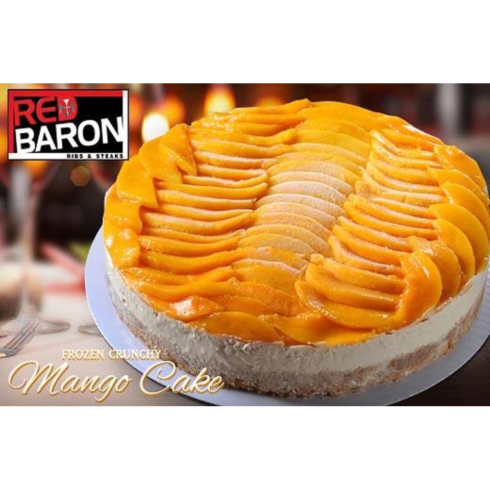 Frozen Crunchy Mango Cake by Red Baron